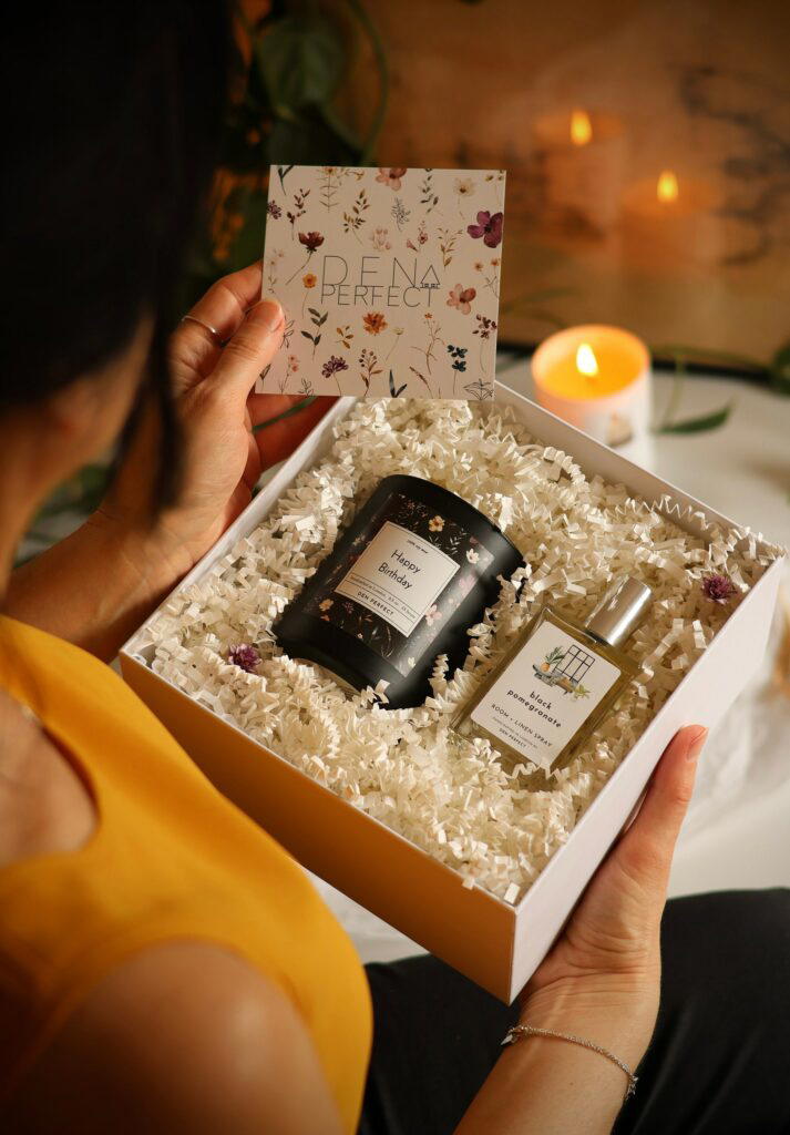 Happy Birthday Candle Gift Set Luxury Birthday Candle Gift